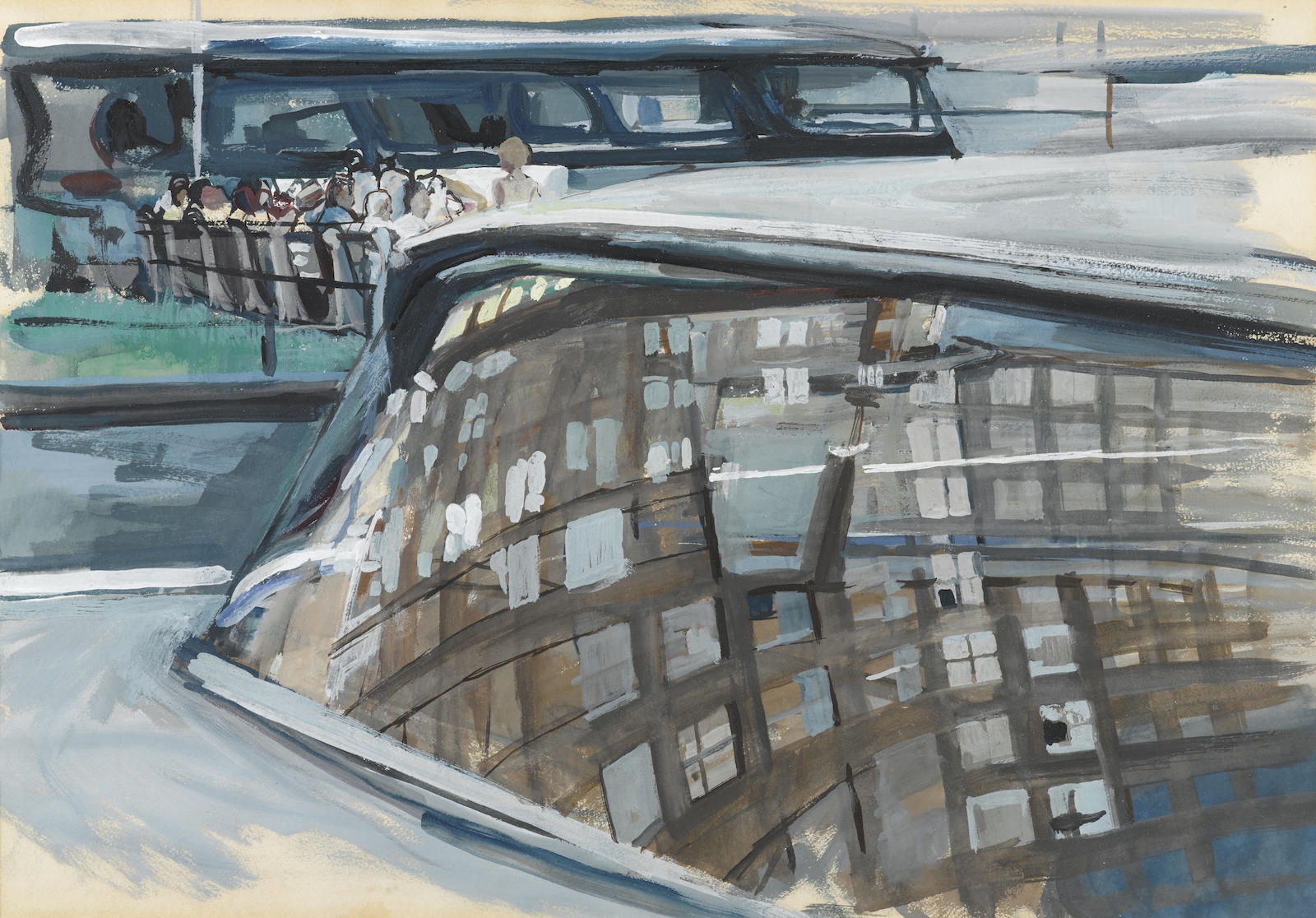 Richard Estes | The Brooklyn Bridge (1993) | MutualArt