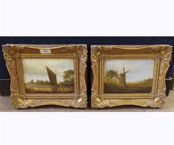 Jack Pulfer | 2 Works, Norfolk Landscapes | MutualArt