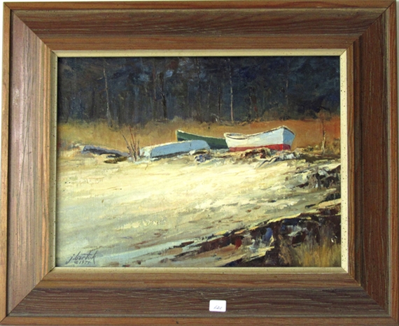 John Anthony Bartok | The Green Dory (1974) | MutualArt
