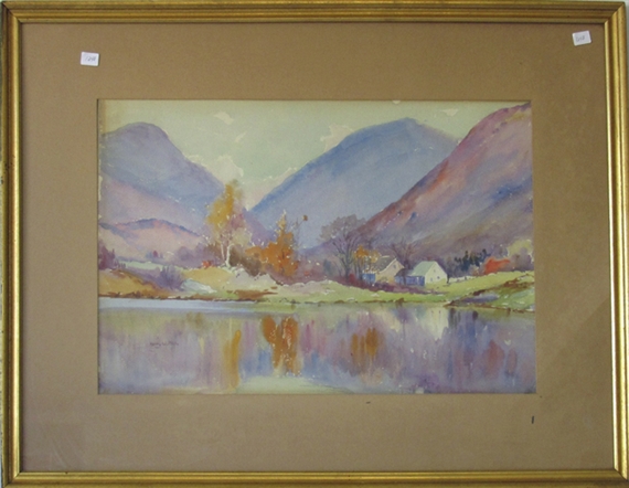 Henry Webster Rice | New England Mountain scene | MutualArt