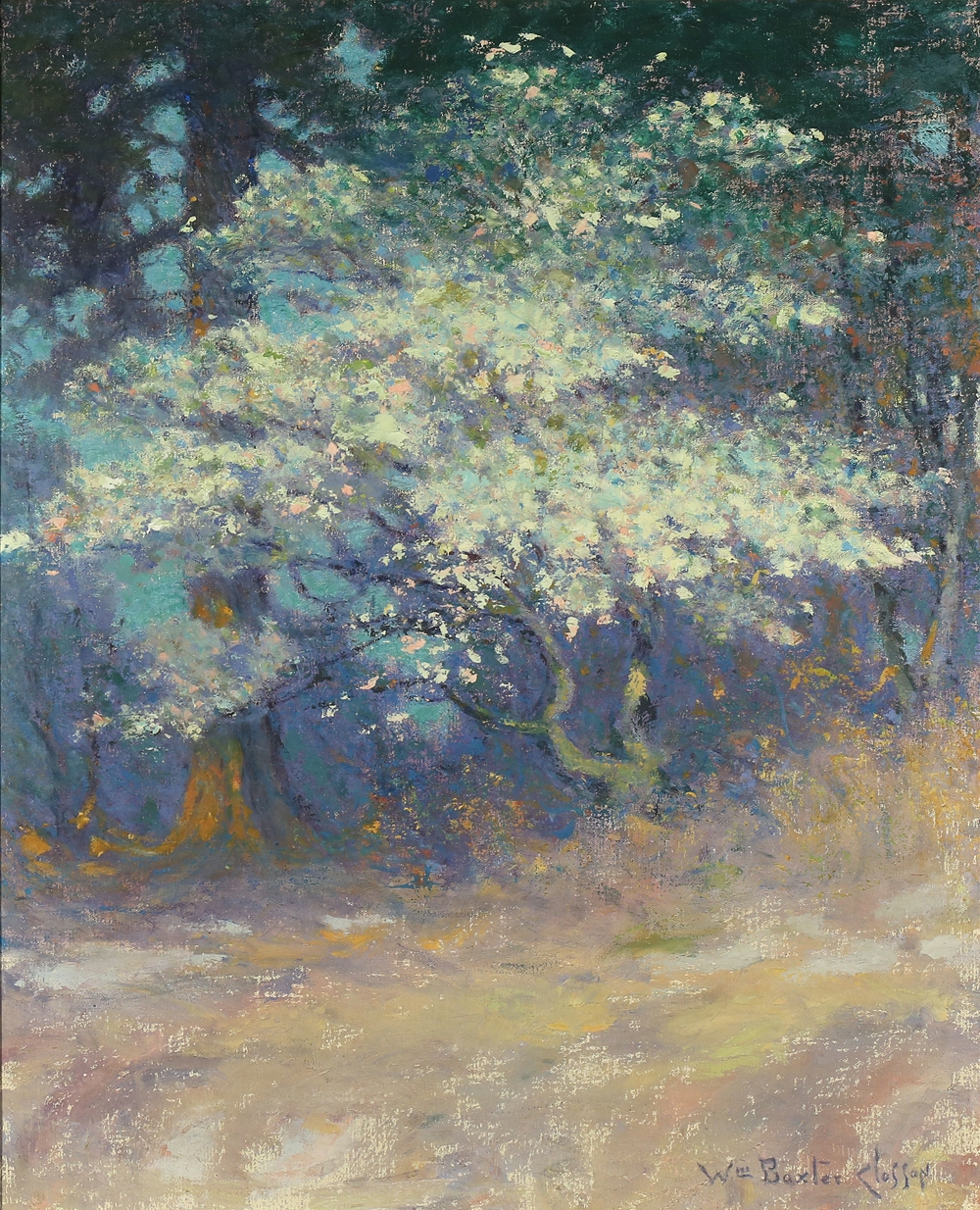 William Baxter Closson | The Dogwood and Pine Tree | MutualArt