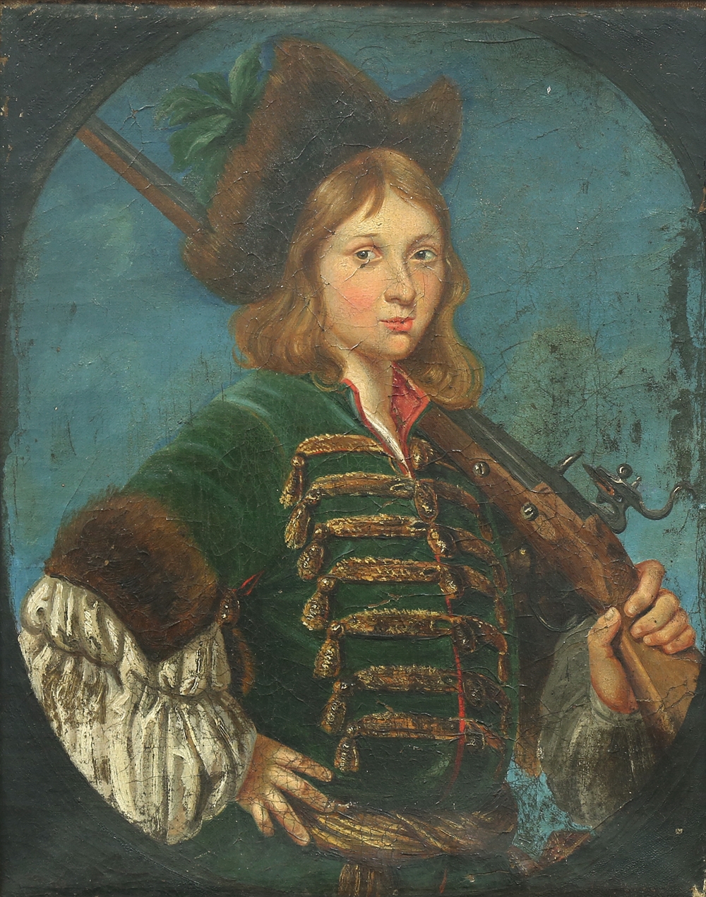 Polish School, 19th Century | Young Polish Nobleman with Musket | MutualArt