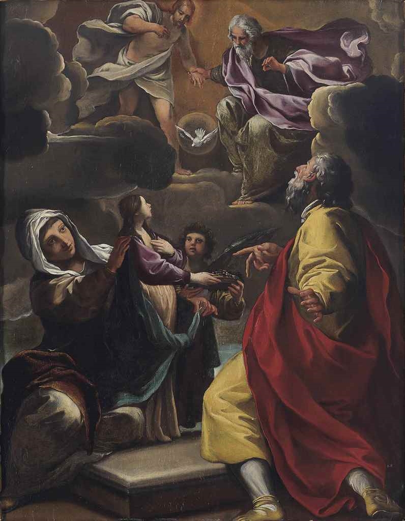 Alessandro Tiarini | The presentation of Saint Dorothy to the Holy ...