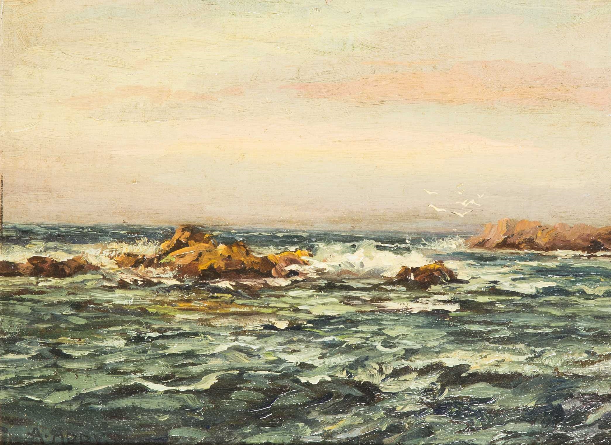 Alfred Addy | Evening at Marblehead | MutualArt