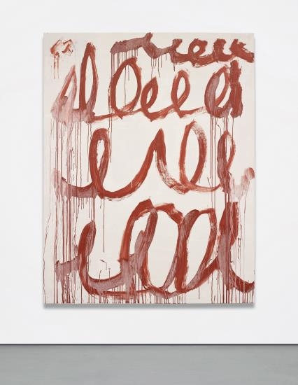 Cy Twombly | UNTITLED [BACCHUS 1ST VERSION V] (2004) | MutualArt