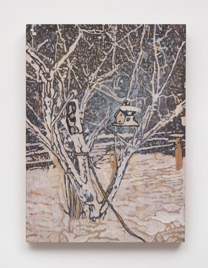 Peter Doig | Figure - Trees (1997 - 1998) | MutualArt