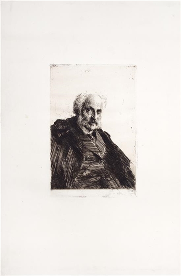 Anders Zorn | Solomon Loeb (1897) | MutualArt