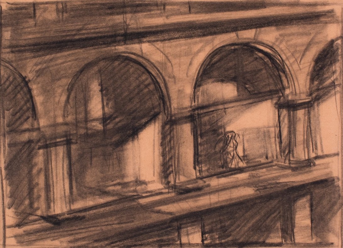 Edward Hopper | Study for The City | MutualArt