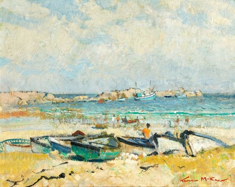 Terence John McCaw | Fishing Boats, Paternoster | MutualArt