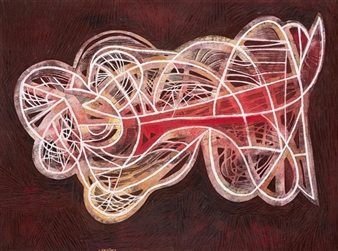 Skotnes Cecil | Reclining Cat | MutualArt