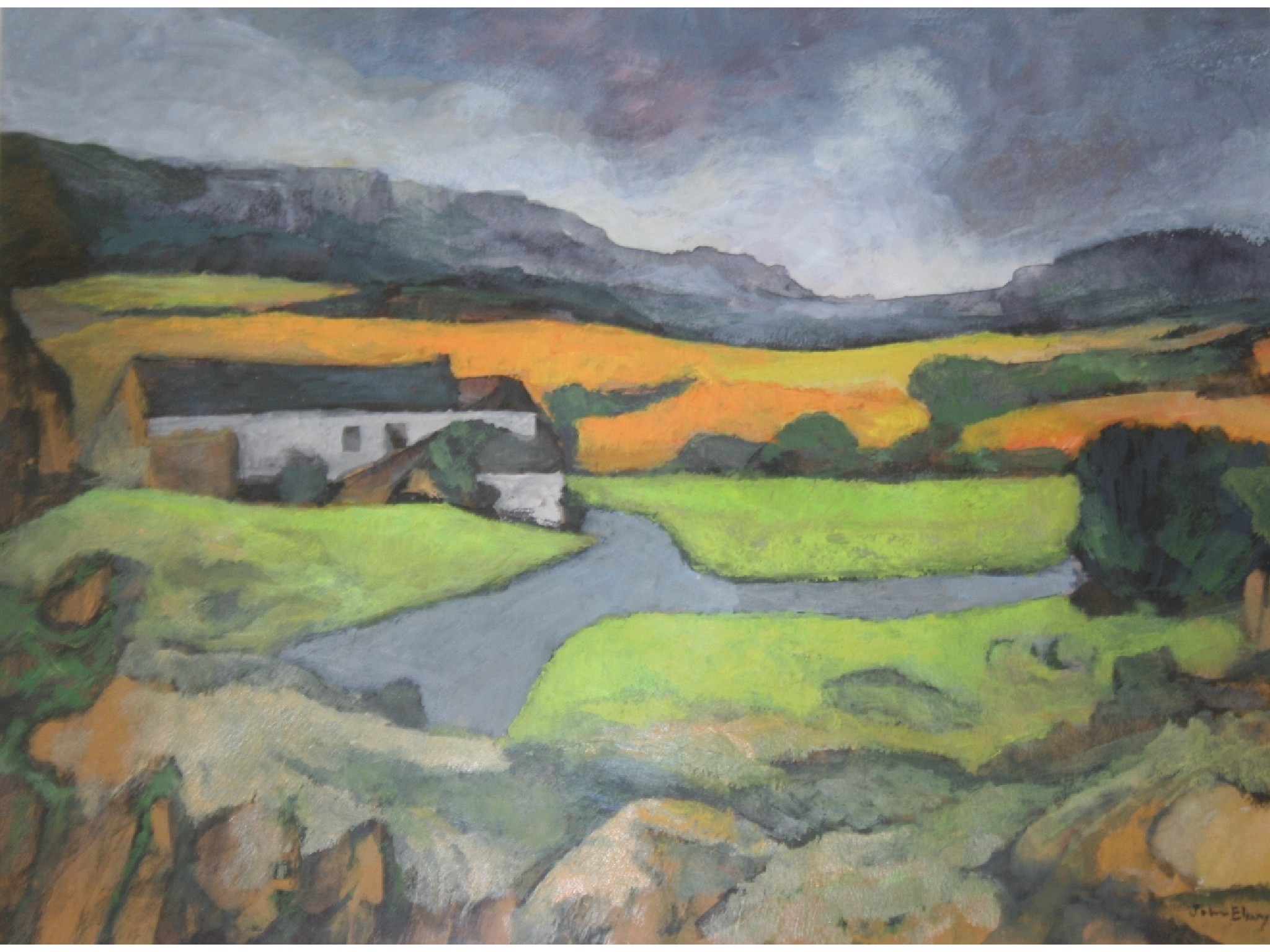 John Elwyn | MID WALES LANDSCAPE | MutualArt