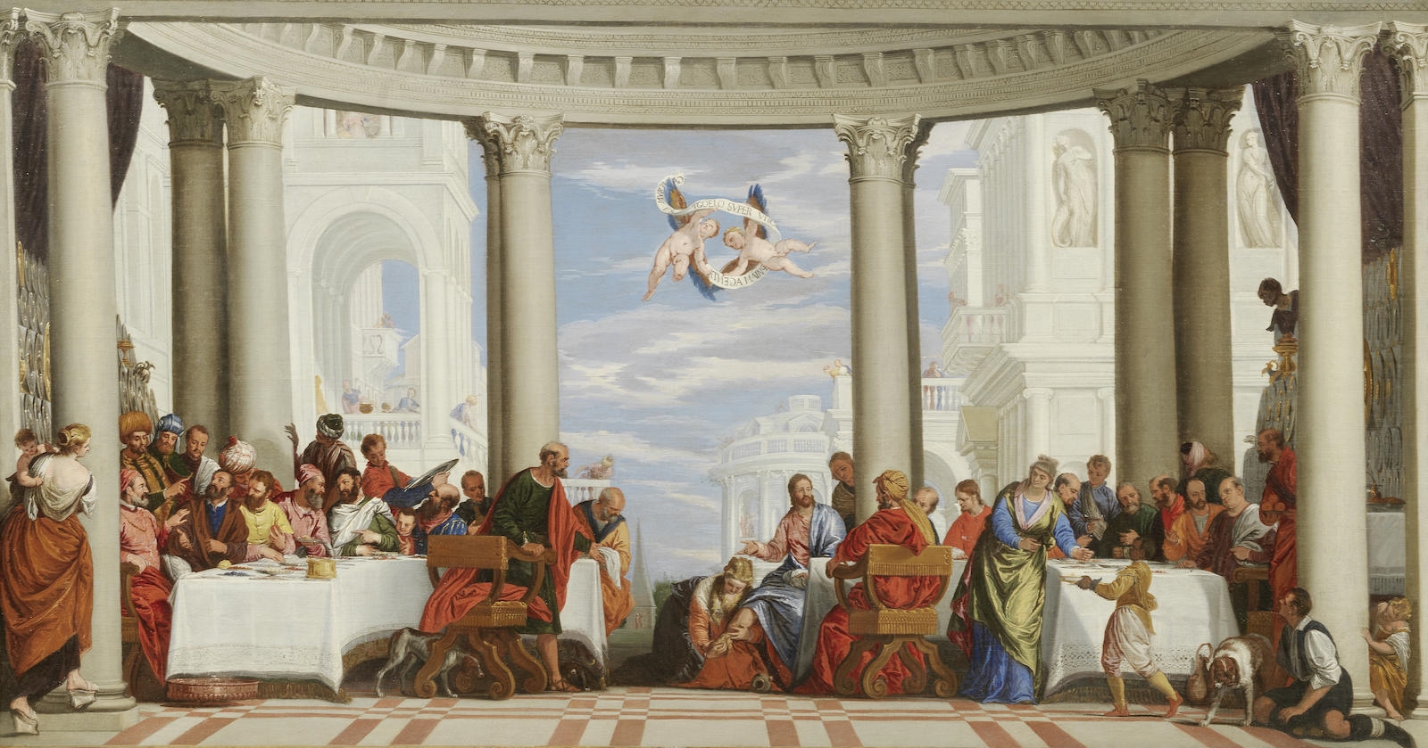 Paolo Veronese | The Feast in the house of Simon the Pharisee | MutualArt