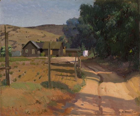 Arthur Grover Rider | Laguna Village Scene | Artwork performance at ...