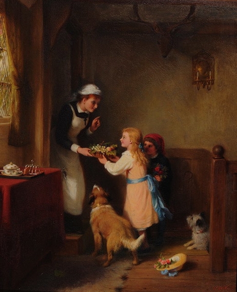 Artworks of George Bernard O'Neill (Irish, 1828 - 1917)