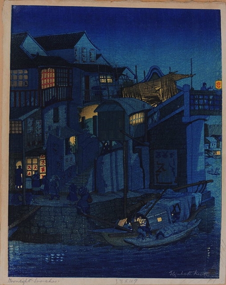 Elizabeth Keith | Moonlight Soochow | MutualArt