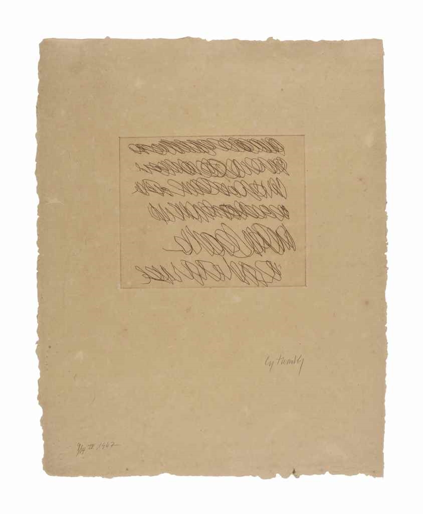 Cy Twombly | Note IV (1967) | MutualArt