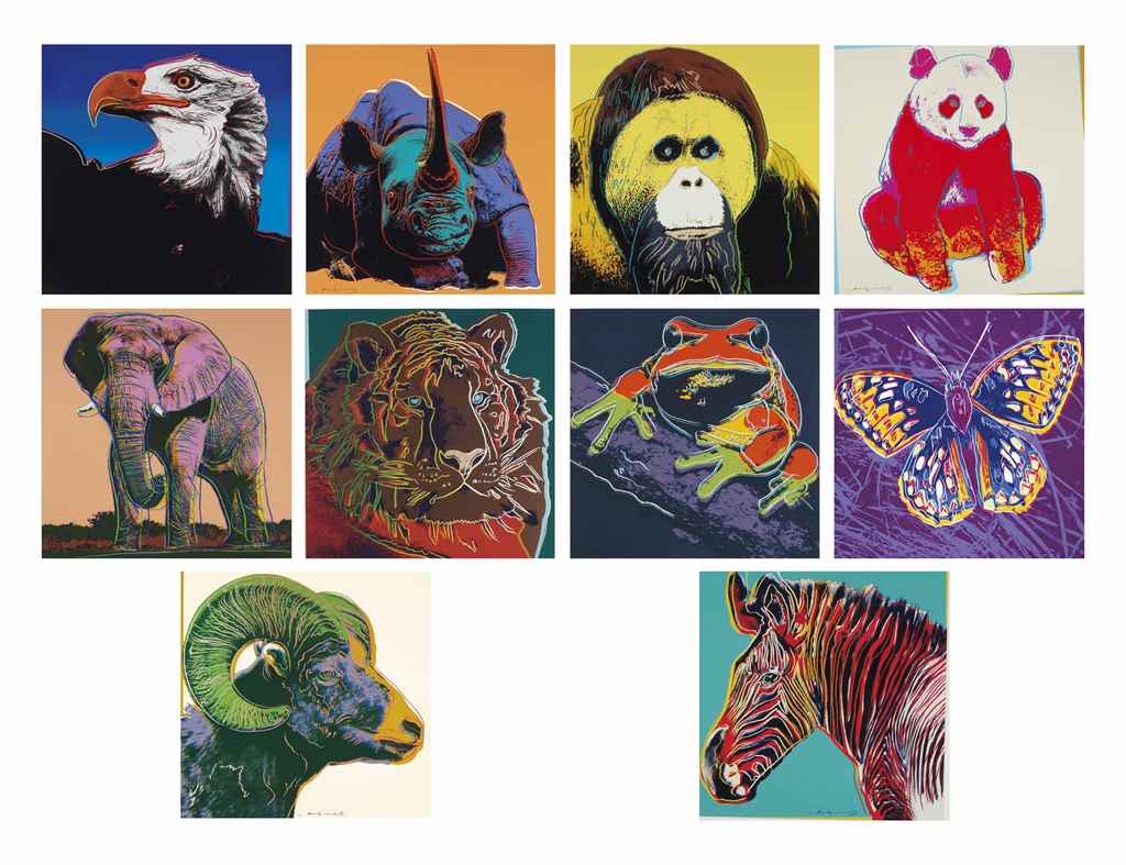 Andy Warhol | Endangered Species (1983) | MutualArt