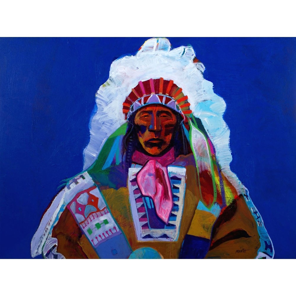 John Nieto | Jack Red Cloud (Son of Chief Red Cloud) (1993) | MutualArt