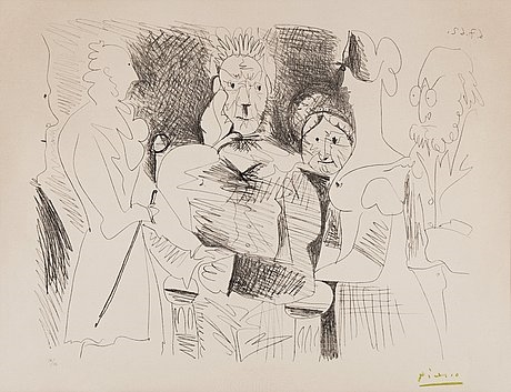 Pablo Picasso | Football (1961) | MutualArt