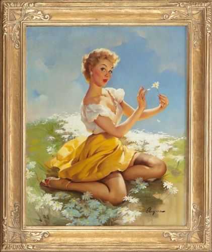 Gil Elvgren | Roxanne | MutualArt