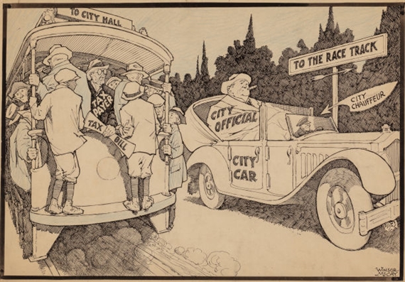 Winsor McCay | Political Cartoon | MutualArt