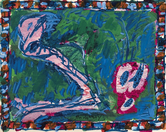 Pierre Alechinsky | Frontière Naturelle (1976) | MutualArt