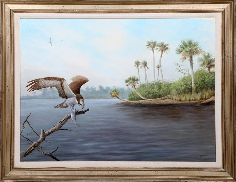 R. David Digby | Florida Scene with Osprey (1989) | MutualArt