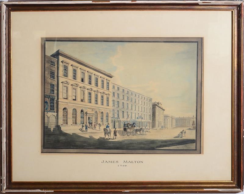 James Malton | A DISTANT VIEW OF DUBLIN WITH PARLIAMENT, TRINITY ...