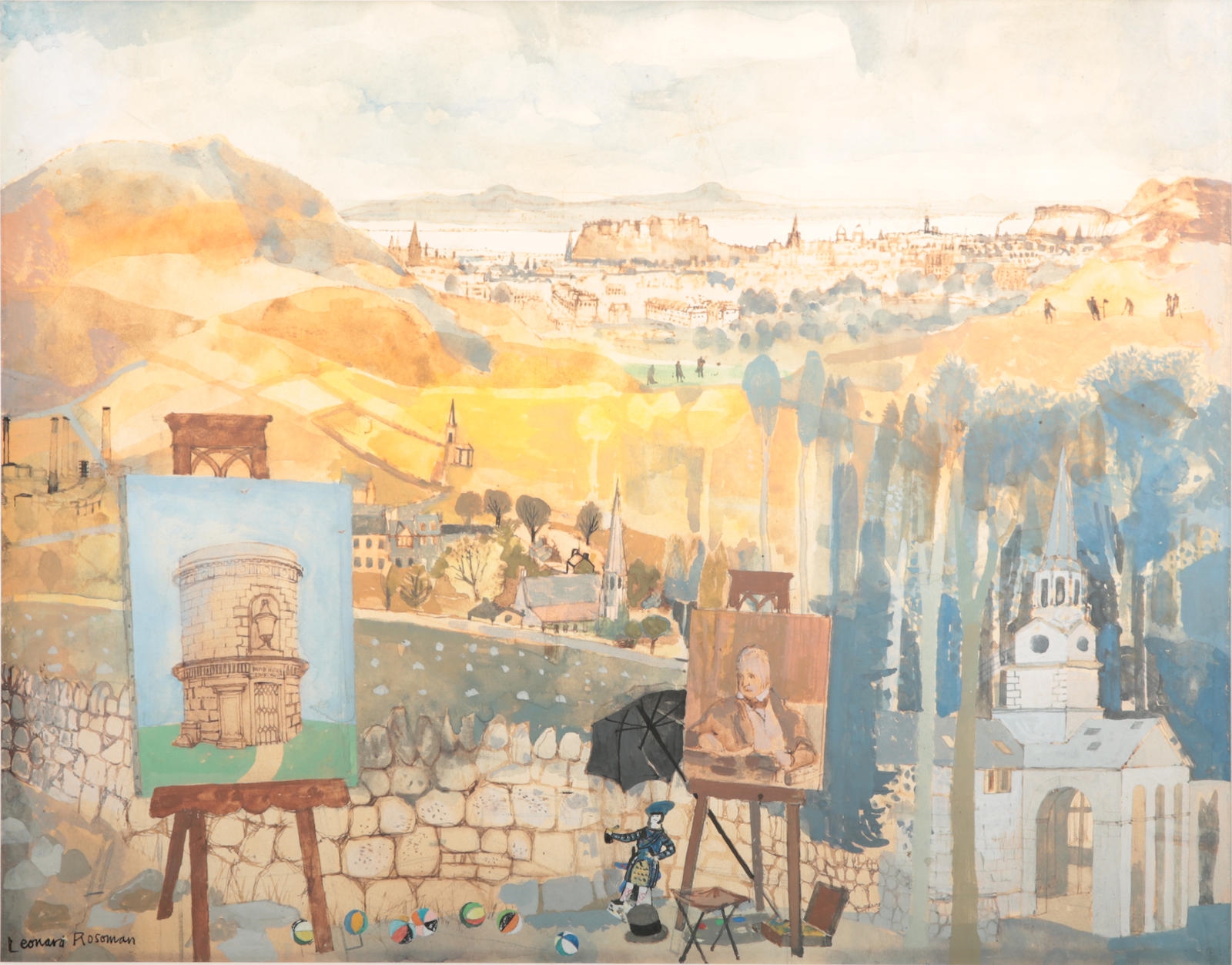 Leonard Rosoman | Midlothian - from the Shell Series | MutualArt