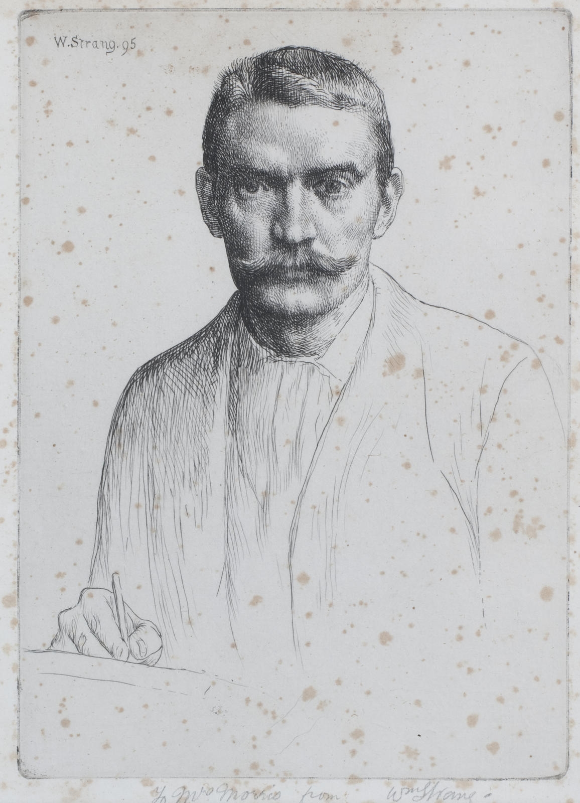 William Strang | Stirling Castle 1896; frontispiece to the book ...