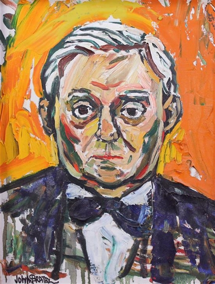 John Randall Bratby | Portrait of Lord Boothby | MutualArt