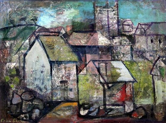 Colin Sealy | Cornish village | MutualArt