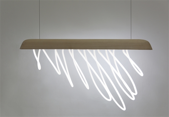 Constance Guisset | LA PLUIE DANS LA MAISON CEILING LAMP (2012) | MutualArt