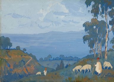 Gustave Lino | Sur les hauteurs d'Alger | MutualArt