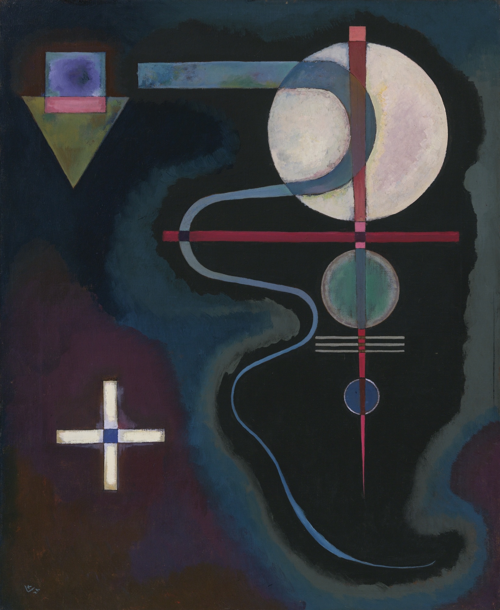 Wassily Kandinsky | Thema: Spitz (1927) | MutualArt