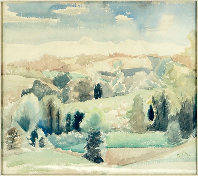 John Marin | A Landscape (1923) | MutualArt