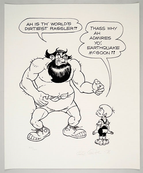 Al Capp | Earthquake McGoon (1976) | MutualArt