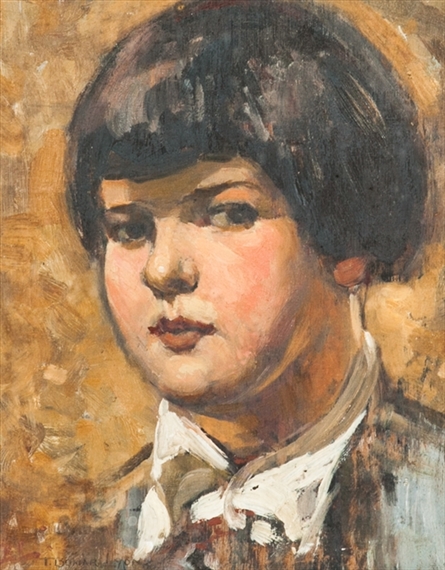 Thomas Bonar Lyon | PORTRAIT OF A CHILD | MutualArt