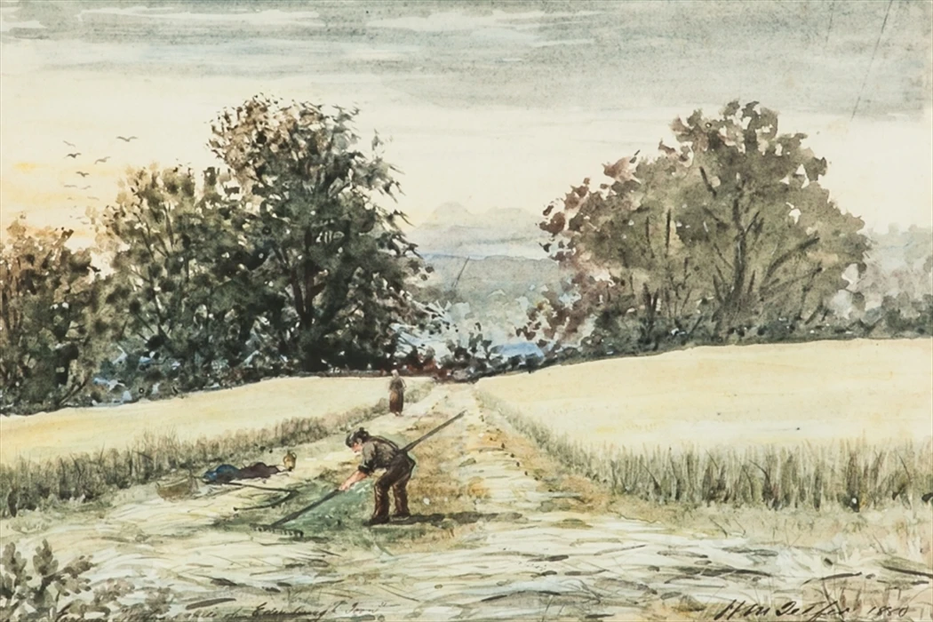 Henry Monteith Telfer | EVENING WITHIN A MILE OF EDINBURGH TOON (1880 ...