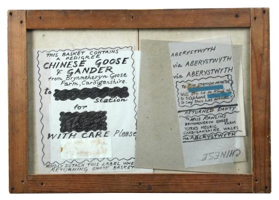 Monica Rawlins | A Poster for Goose sales at Brynmerheryn, Ceredigion ...