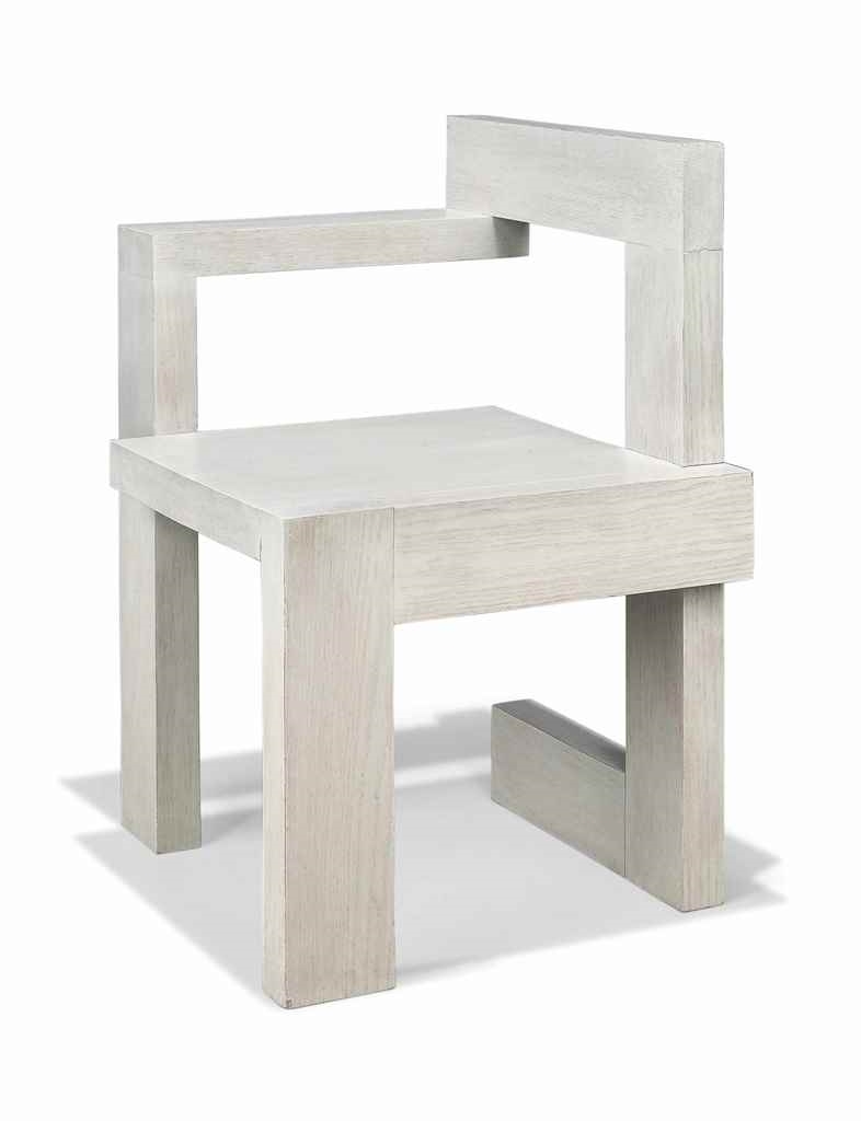 Gerrit Rietveld | An Oak 'Steltman' Chair (1963) | MutualArt