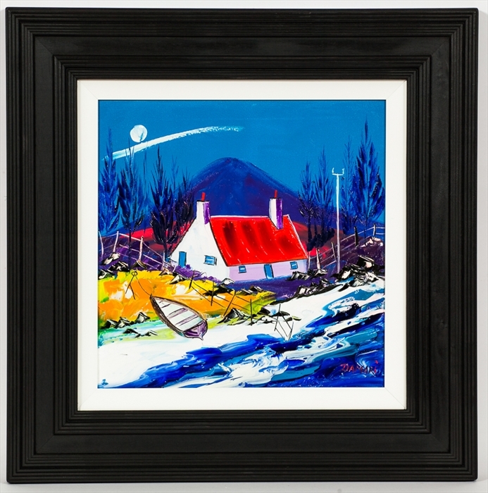 John Damari | WEE CROFT WITH BOAT, LOCH AWE | MutualArt