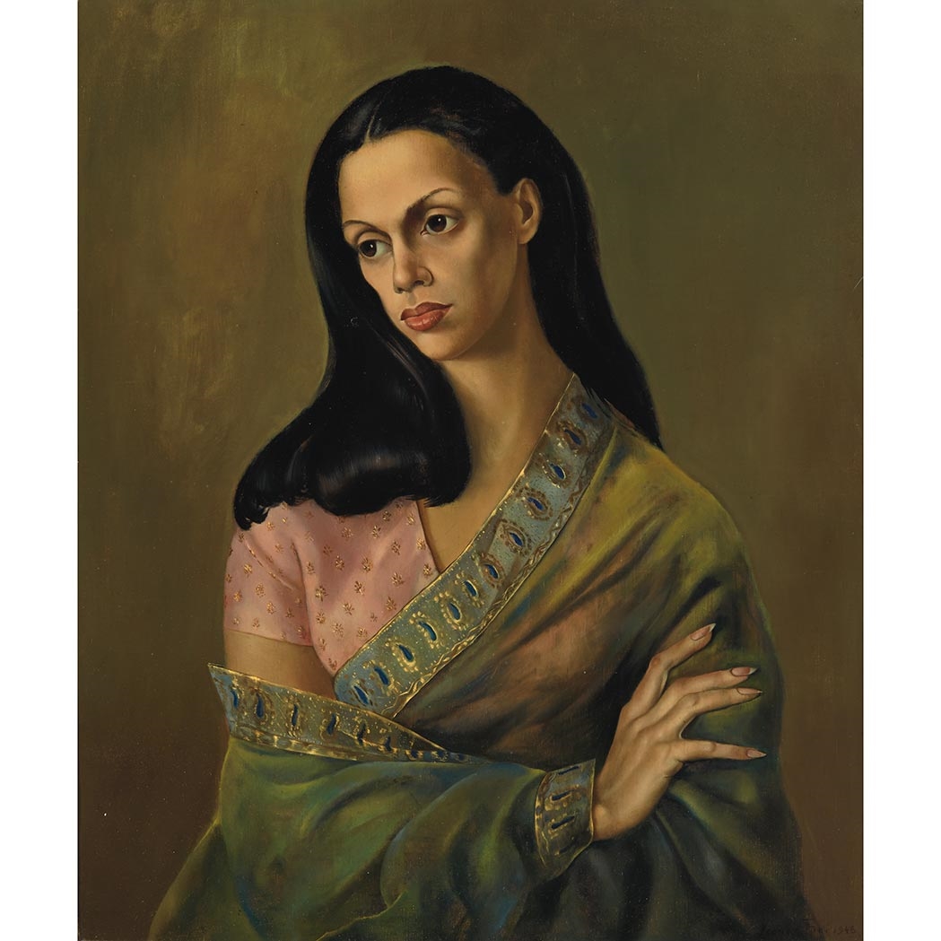 Leonor Fini | Portrait of Elizabeth (Bessie) de Cuevas Faure (1950 ...