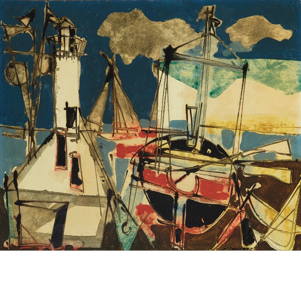 Claude Venard | Harbor | MutualArt