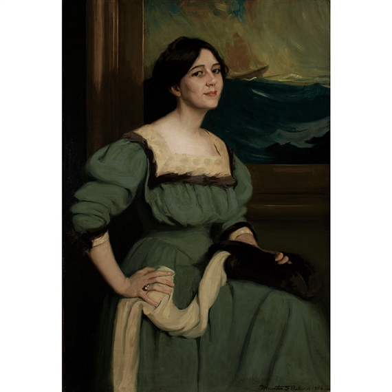 Martha Baker | Insouciance (Carefree) (1906) | MutualArt