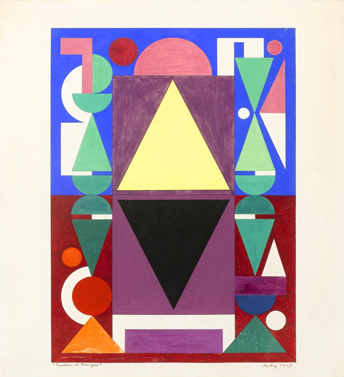 Auguste Herbin | Soleil (1947) | MutualArt