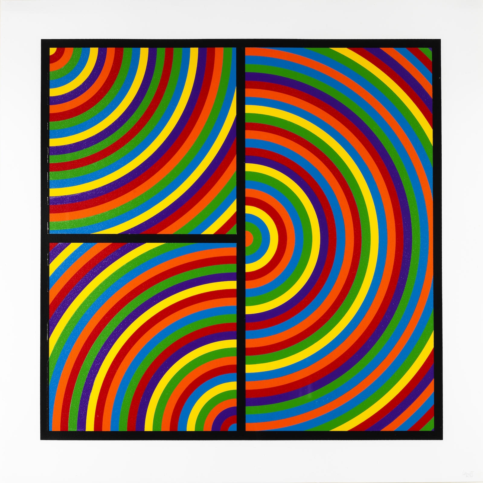 Sol LeWitt | Black Loops & Curves No. 3 (1937) | MutualArt