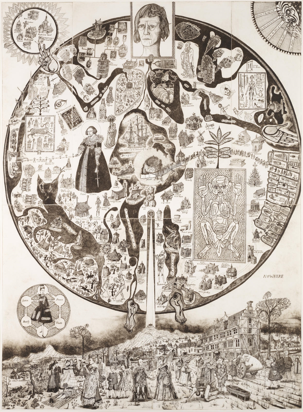 Grayson Perry | Map of Nowhere (2008) | MutualArt
