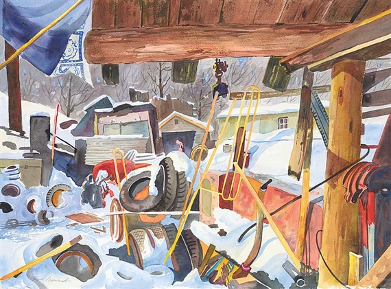 Ron Leonard | 13 Artworks at Auction | MutualArt