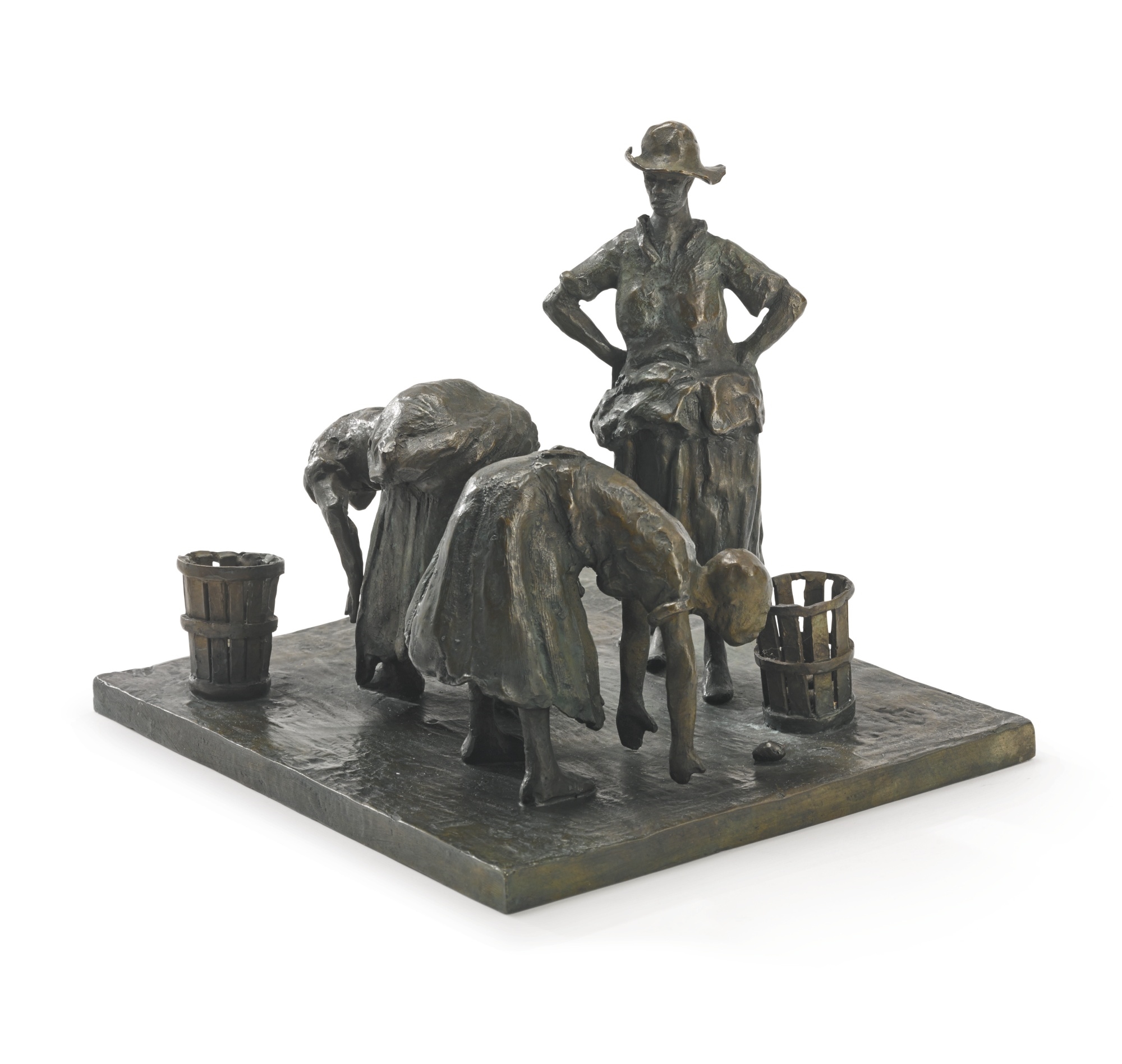 Alfred Heber Hutty | THE POTATO PICKERS | MutualArt